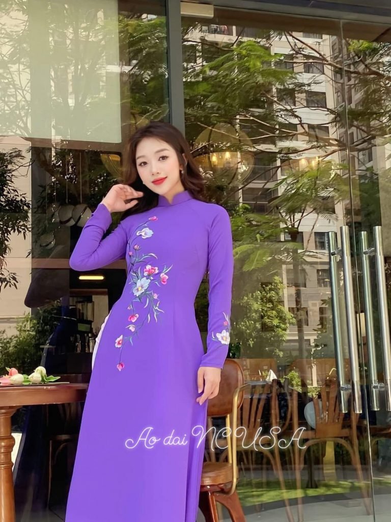 Ao Dai 120 - Vietnamese Ao Dai in USA - Shop Áo Dài Tại Mỹ